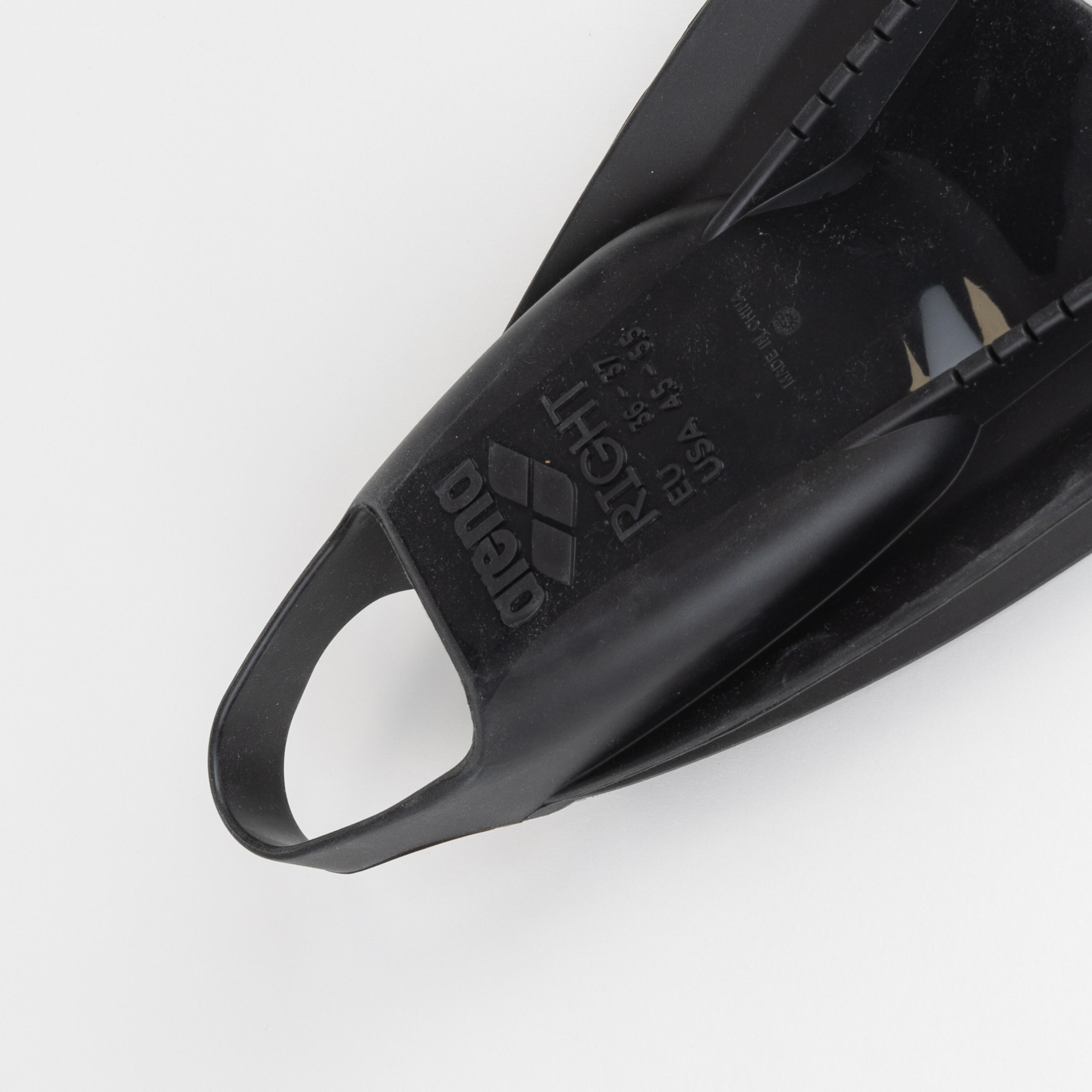 Silicone swimming fins - Arena Powerfin Pro II black ARENA | Decathlon