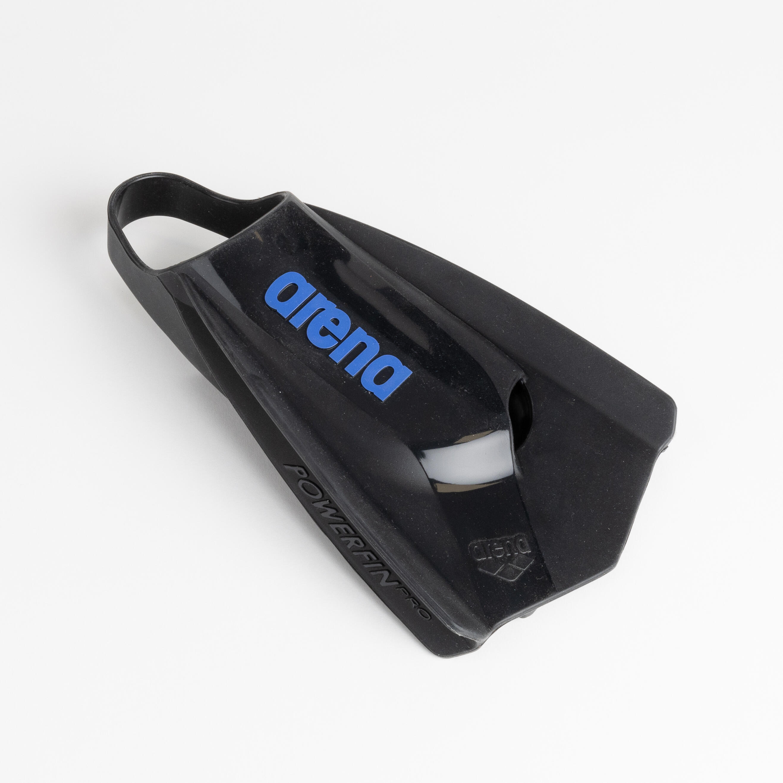 Peraje za plivanje Arena Powerfin Pro II silikonske crne - Decathlon