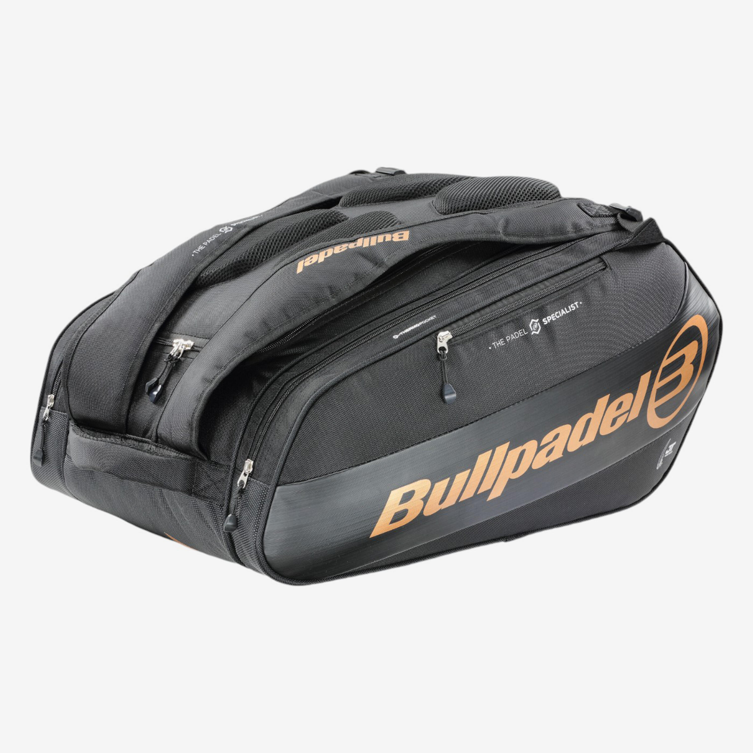 Padel 50 L Insulated Bag Vertex 25 - Black/Bronze BULLPADEL | Decathlon