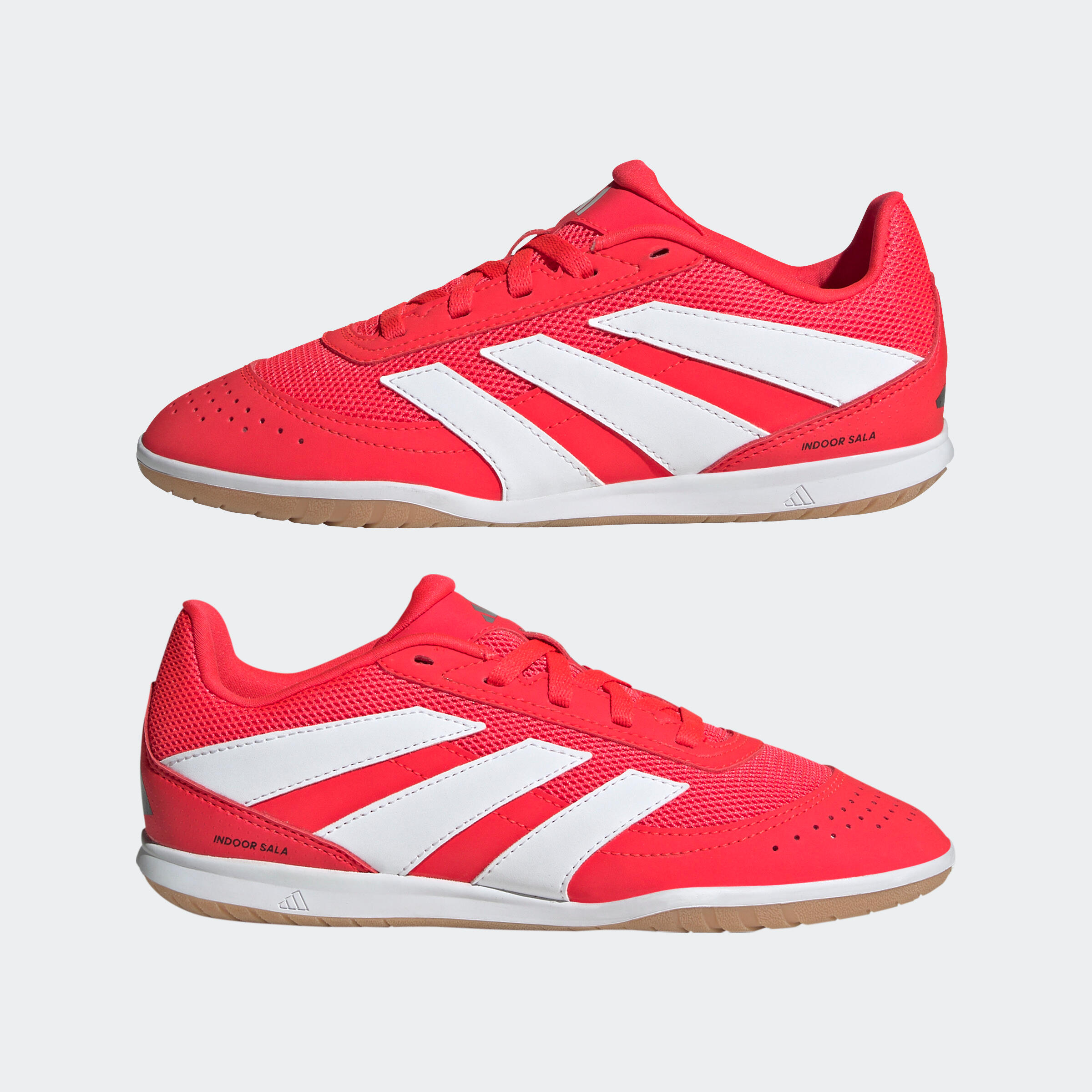 Vaikiški salės futbolo bateliai „Predator Club“, raudoni - „Decathlon“