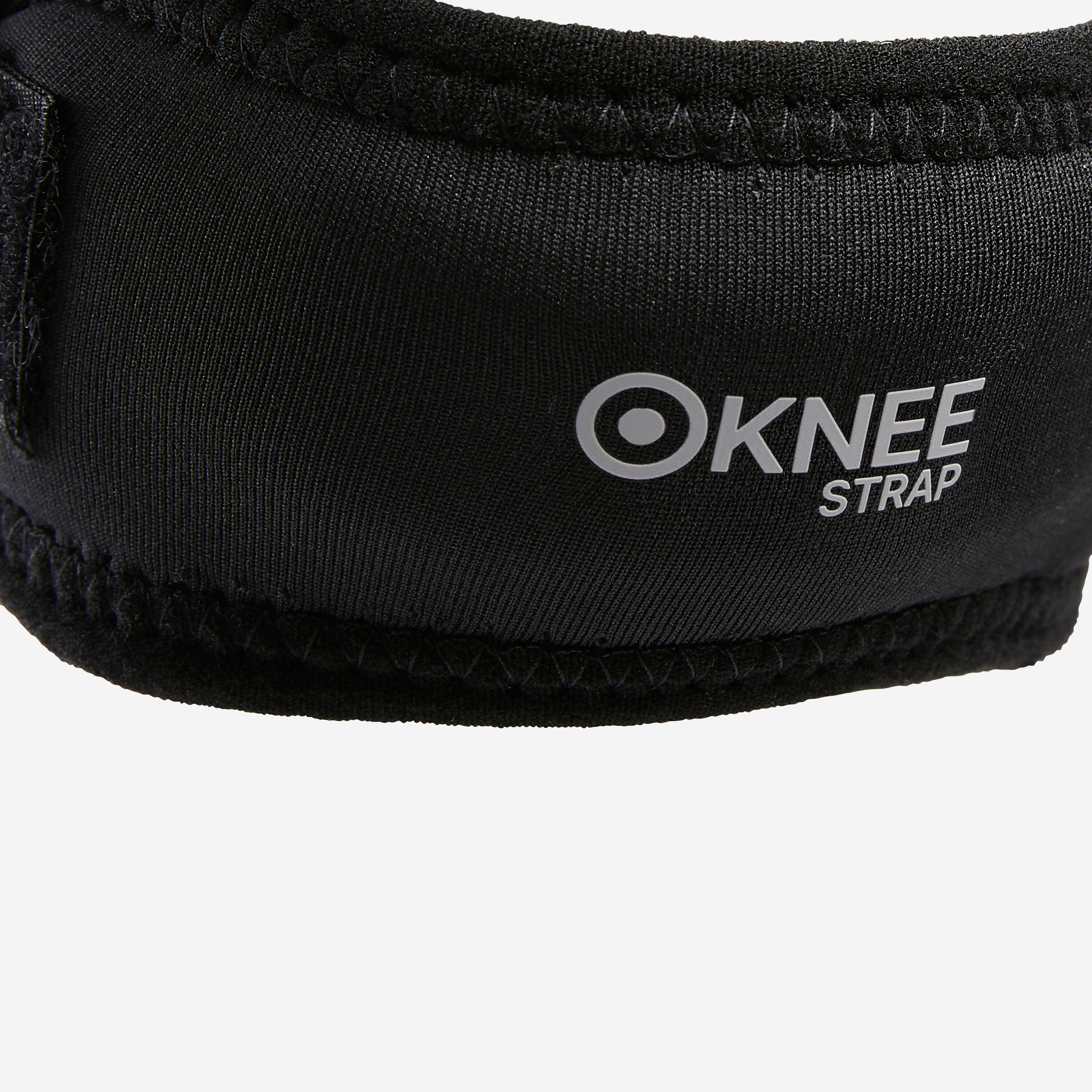 Knee Strap with Tightening - Right or Left - smoked black - Decathlon ...