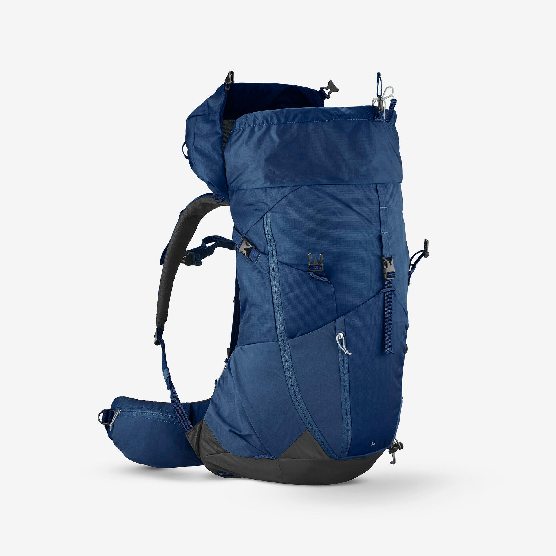 38 L hiking backpack MH500 blue