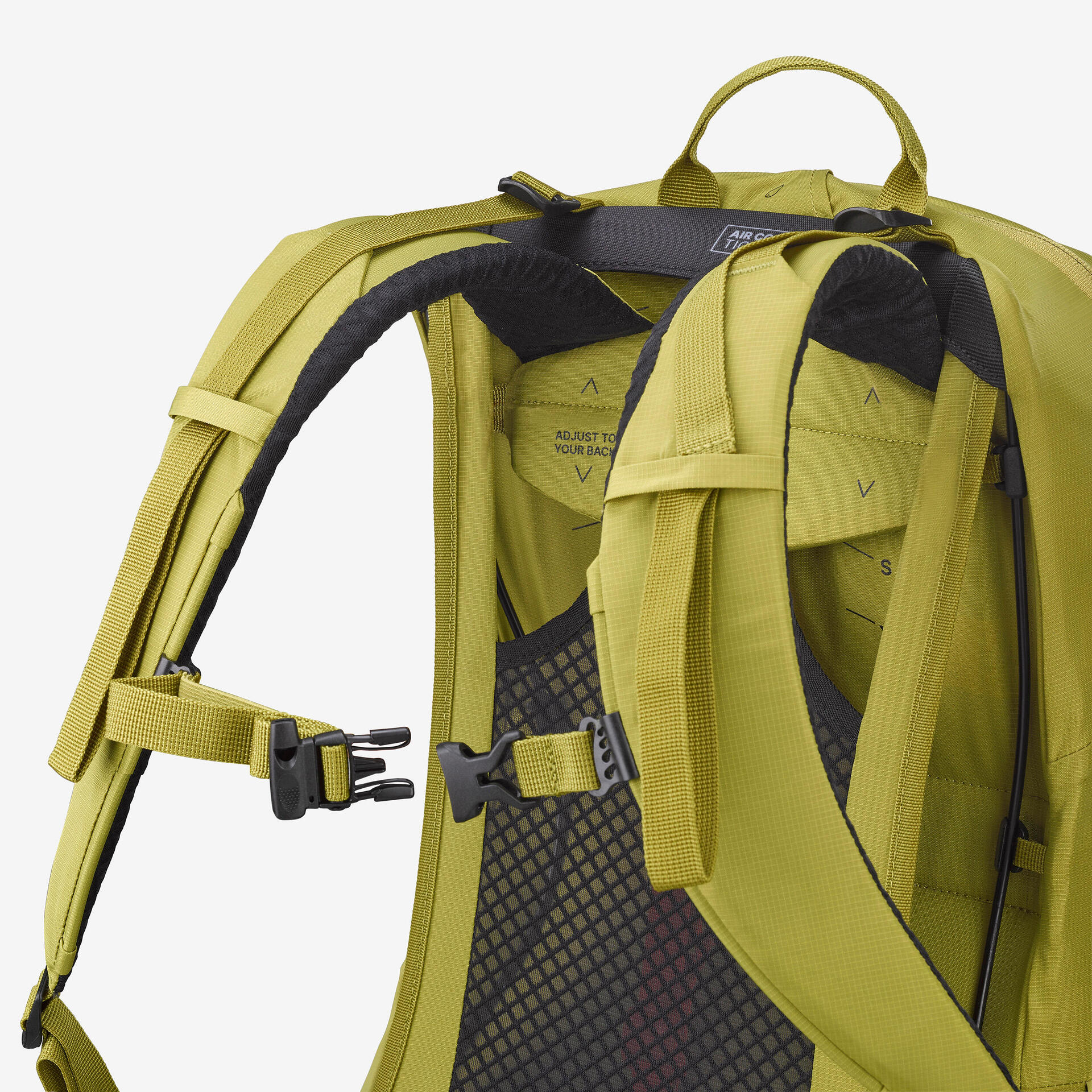 25L HIKING BACKPACK MH500 - GOLDEN GREEN