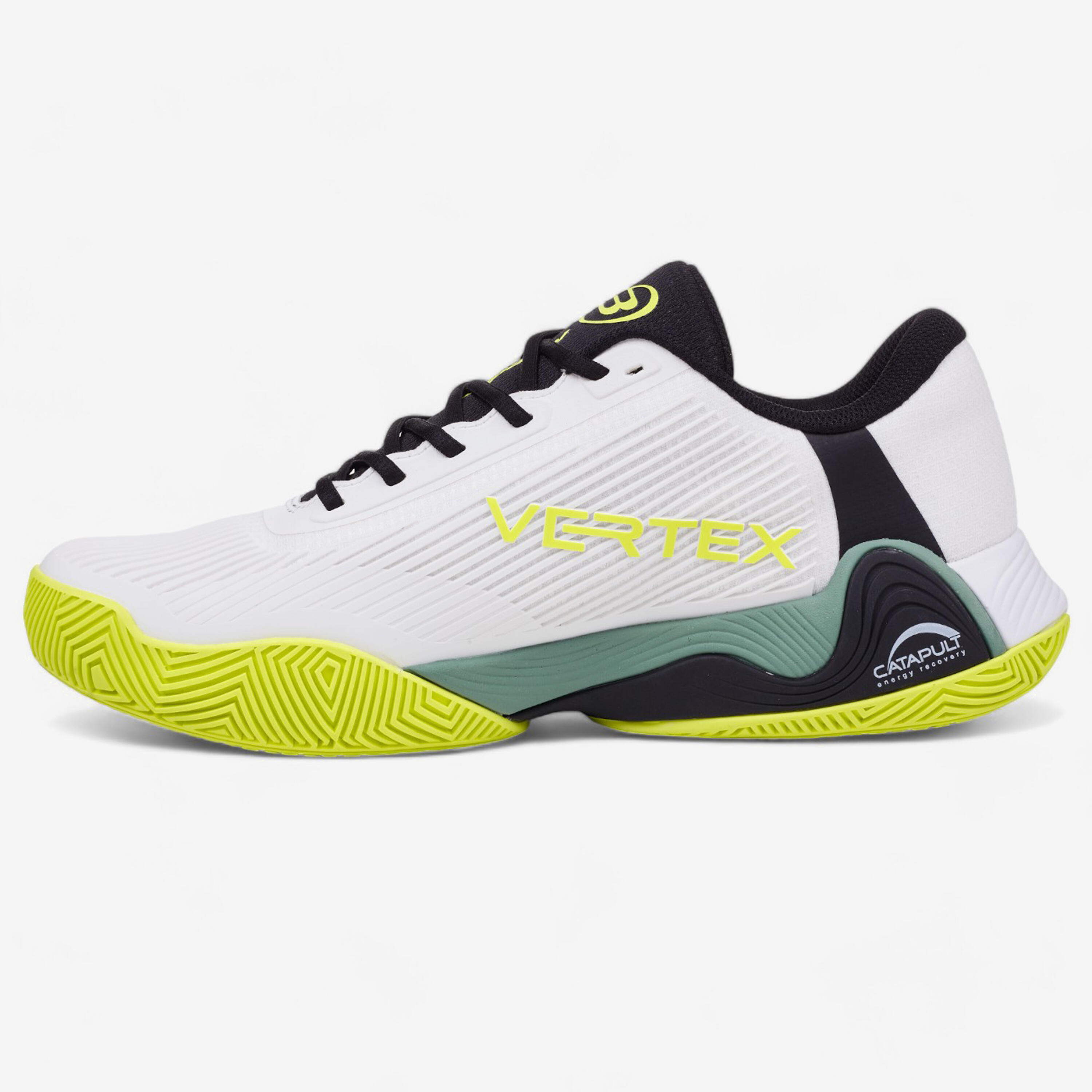 BULLPADEL Vertex Vibram pánska obuv na padel biela - Decathlon