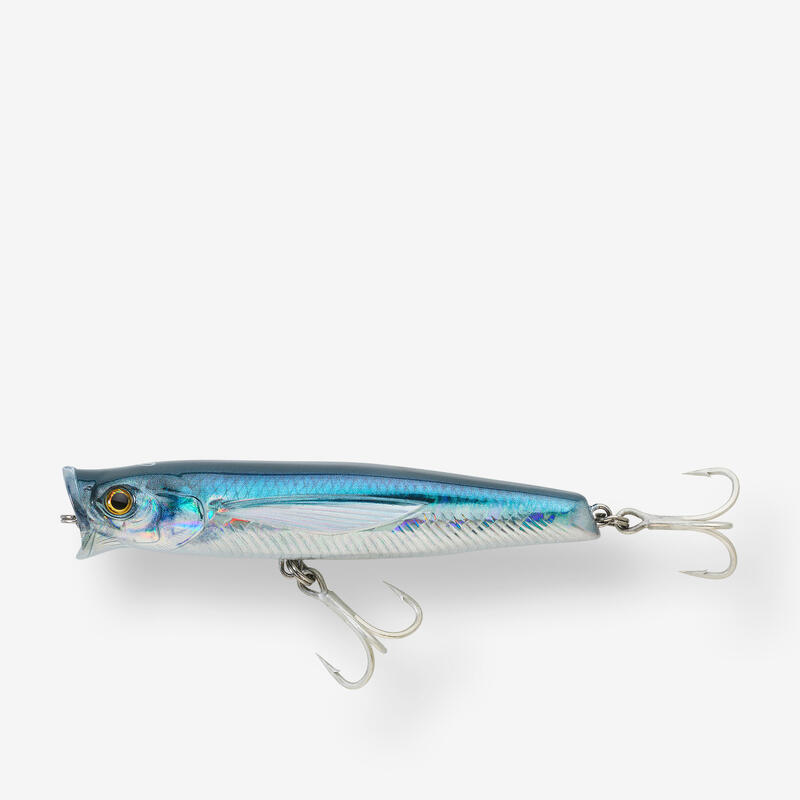 Amostra de Superfície Popper Pesca no Mar EXOFLY POP 12 cm Azul ...