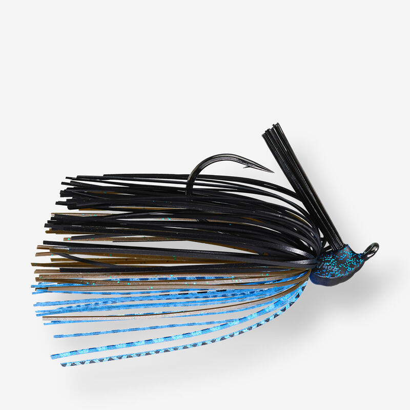 Esca da pesca RUBBER JIG TUNGSTENE BLACK CAPERLAN - Decathlon