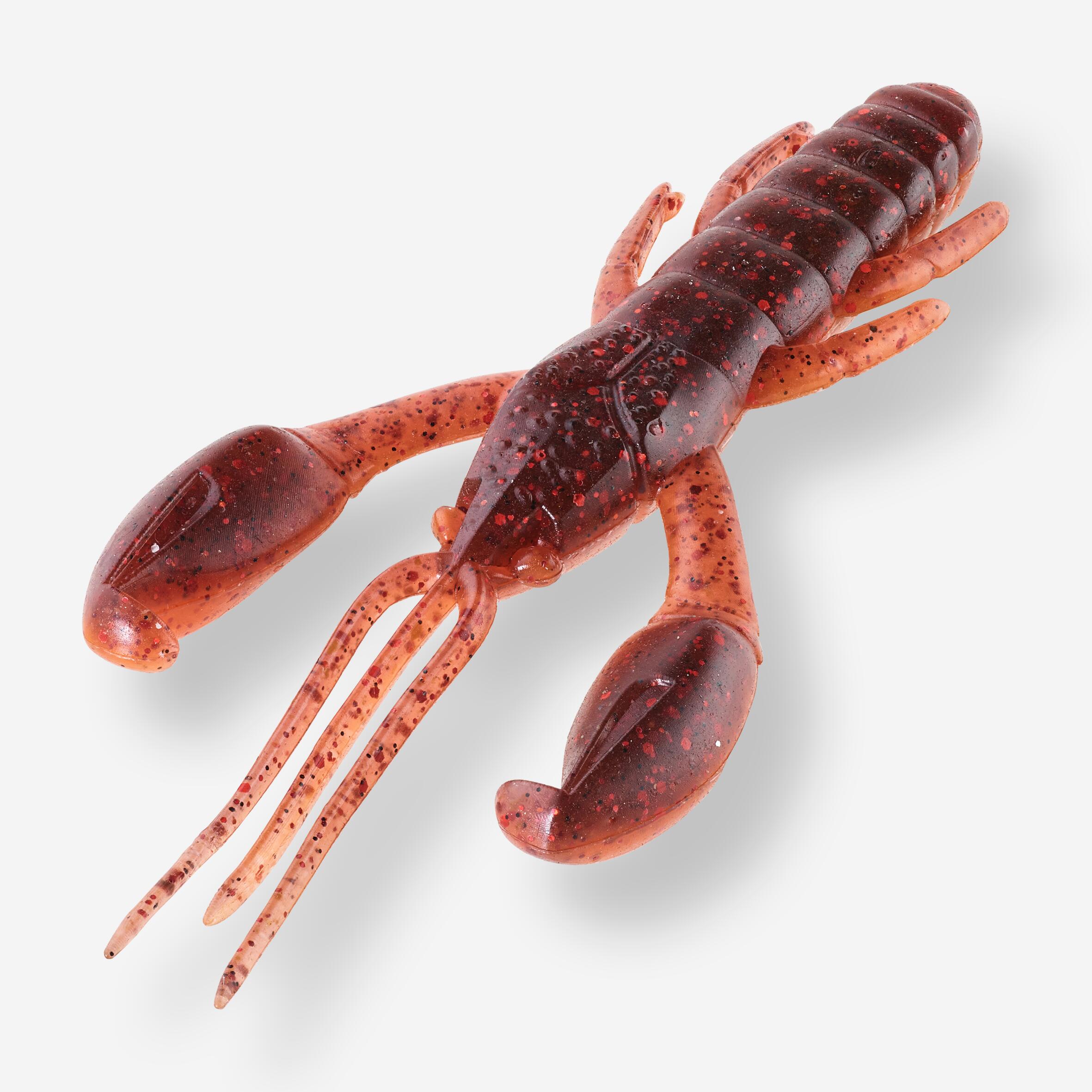 CRAYFISH SOFT LURE WITH ATTRACTANT WXM YUBARI CRW 2.5" 6.5 cm BISCA ...