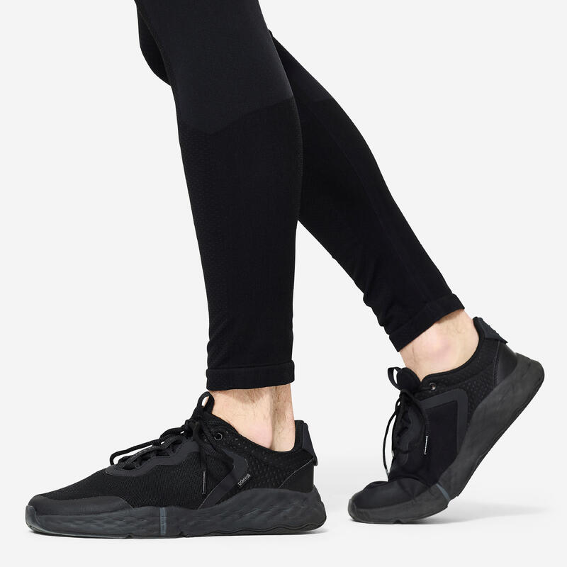 Legging de cross training homme, noir DOMYOS | Decathlon