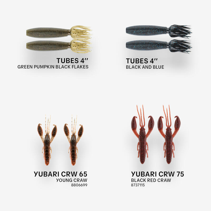 Kit Box Box di esche BOXSB Black Bass CAPERLAN - Decathlon