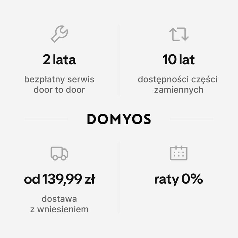 Rower stacjonarny EB520 B samozasilający DOMYOS | Decathlon