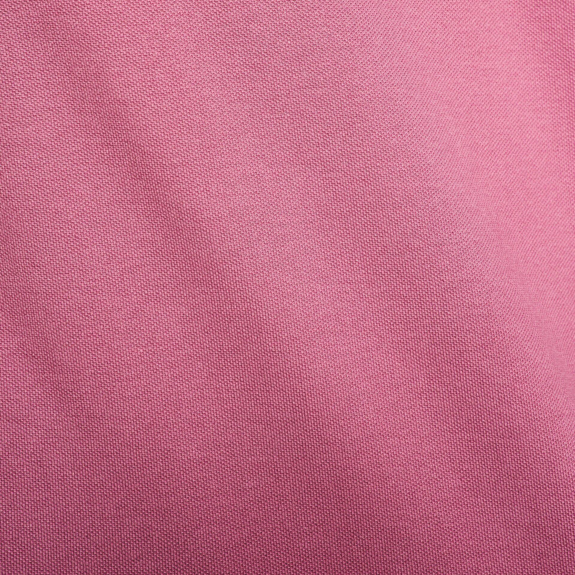 Men’s golf cotton and polyester short-sleeved polo shirt - MW500 dark pink