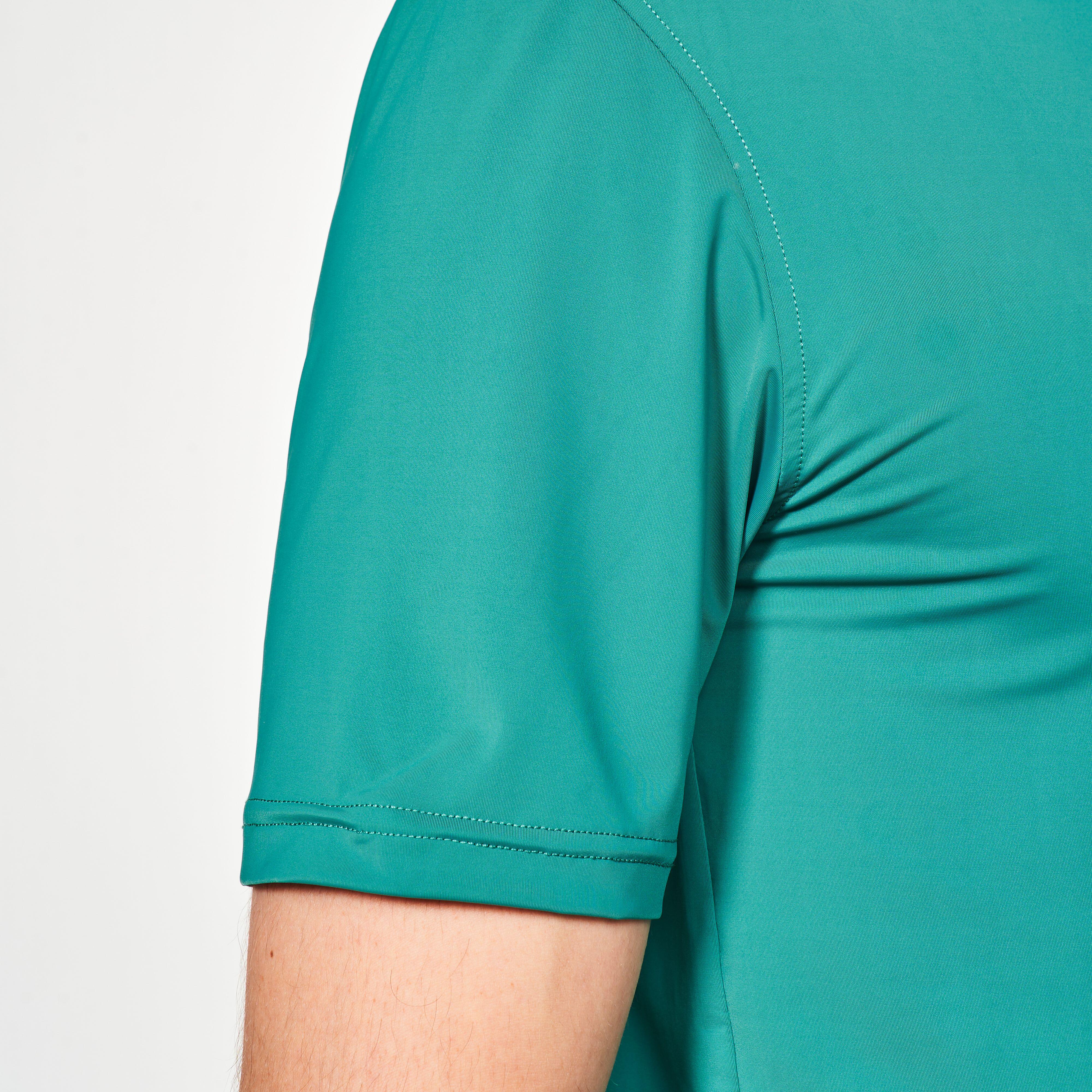 Men’s golf synthetic breathable short-sleeved polo shirt WW900 green ...