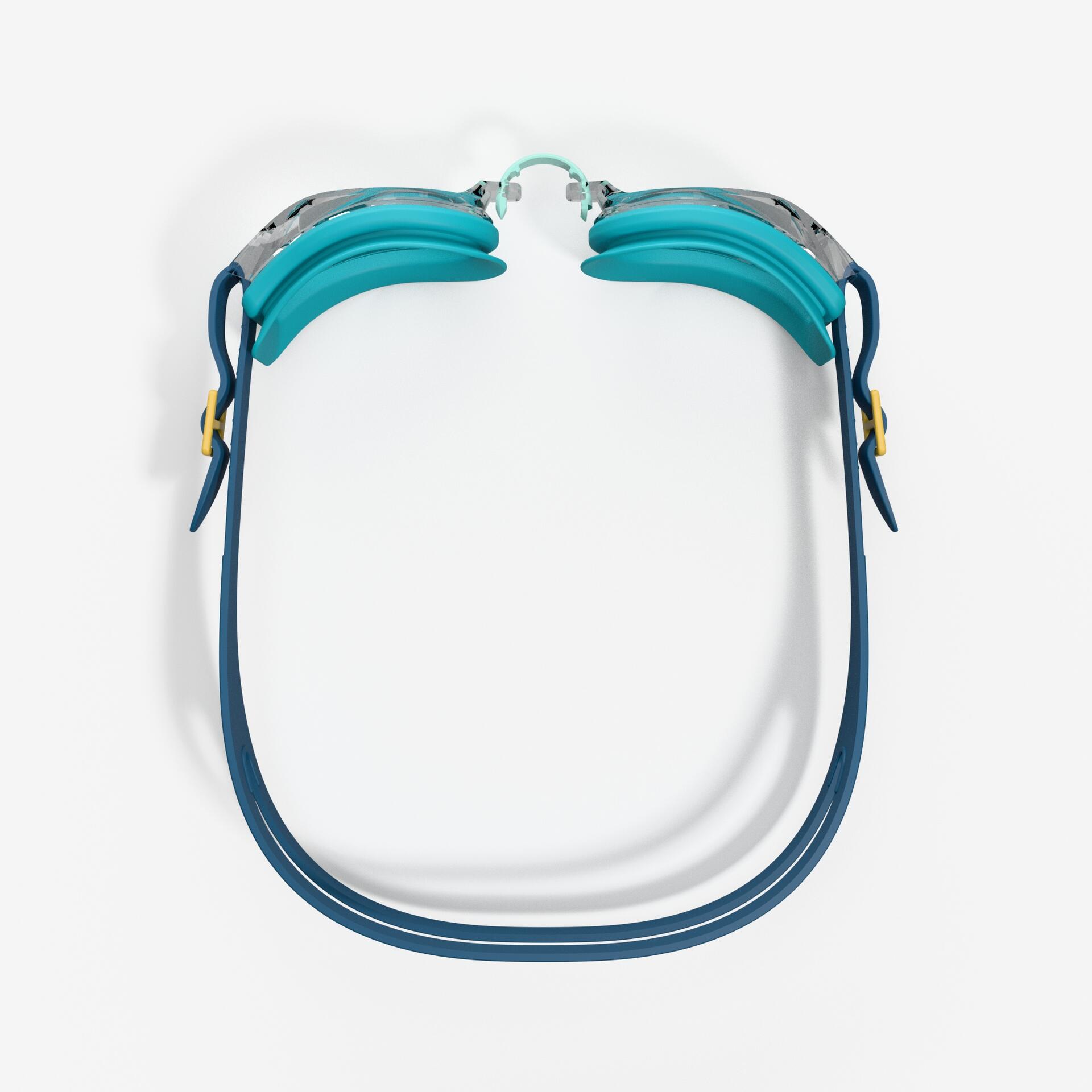 Swimming goggles Ama size S blue green