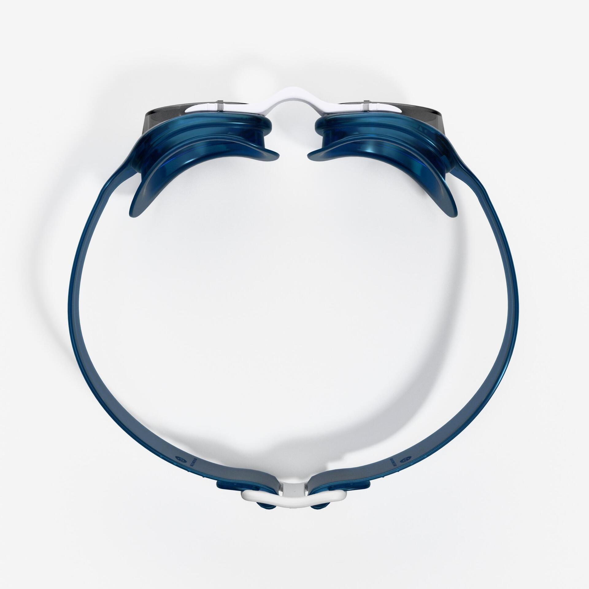 Kids' Swimming Goggles Tinted Clear Lens 100 Xbase