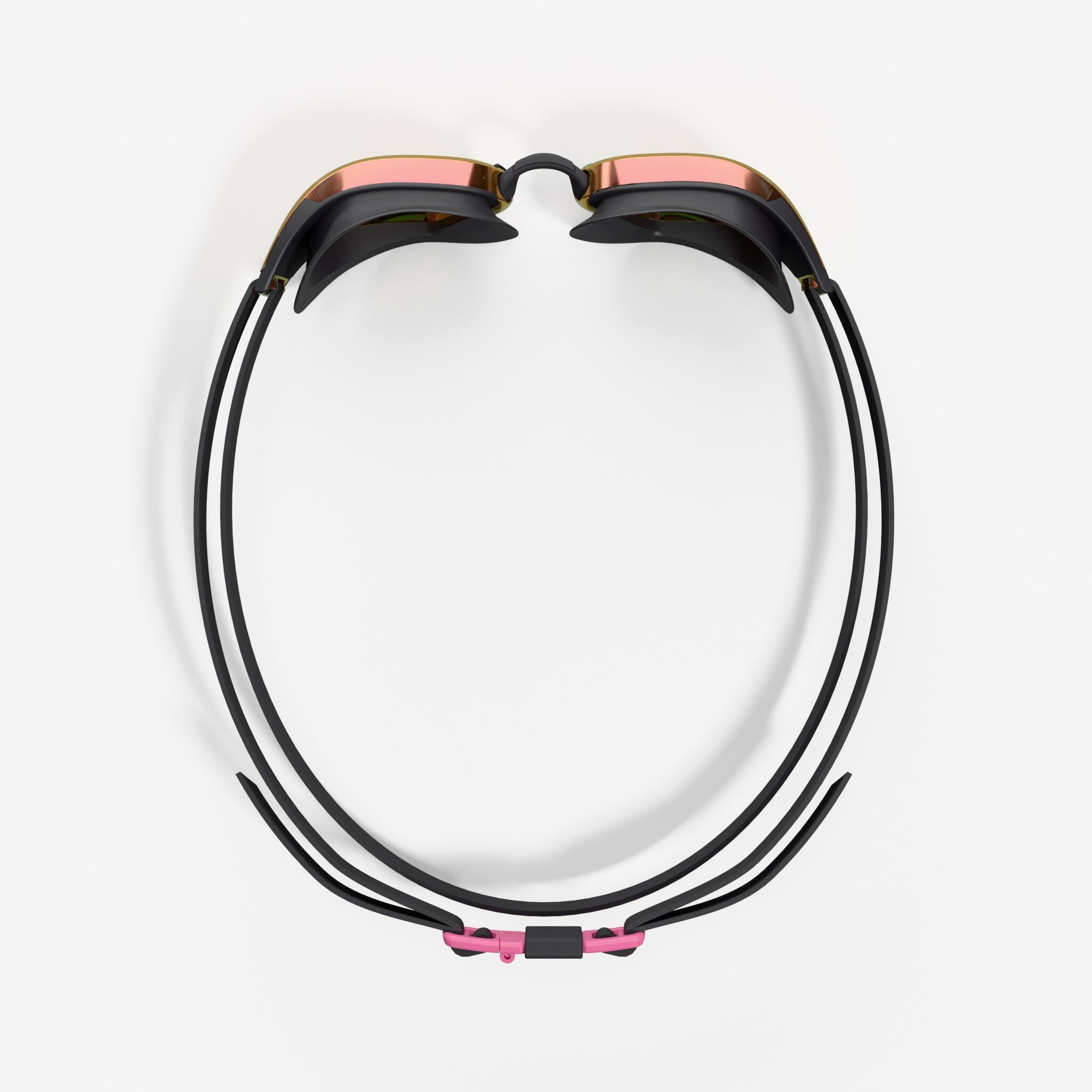 Swimming goggles One Size Fits All - Bfast black mirror pink azalea ...