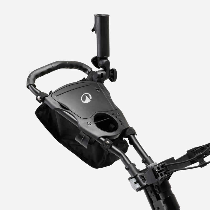 3-wheel golf trolley Inesis 900 360° black - Decathlon