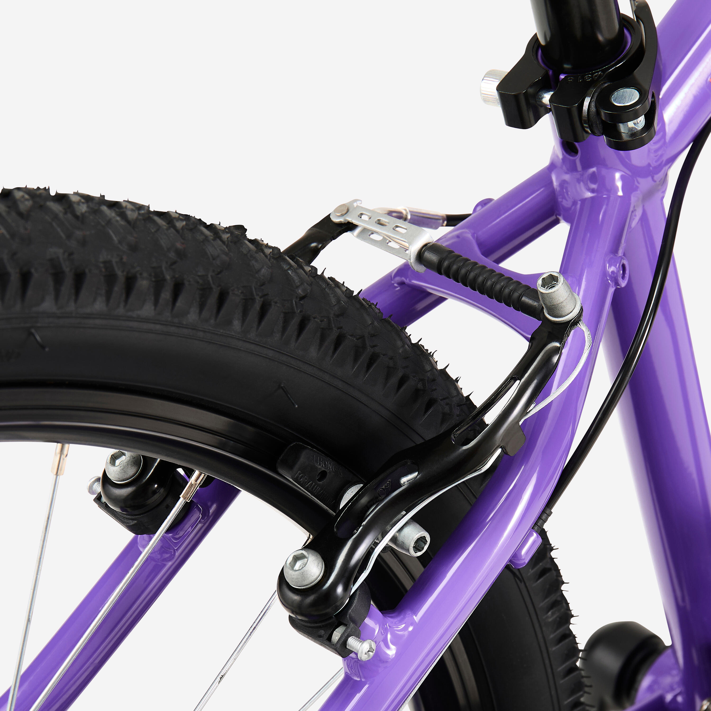 ДЕТСКИ ПЛАНИНСКИ ВЕЛОСИПЕД EXPL 500, 26", 9 – 12 ГОД., ЛИЛАВ - DECATHLON