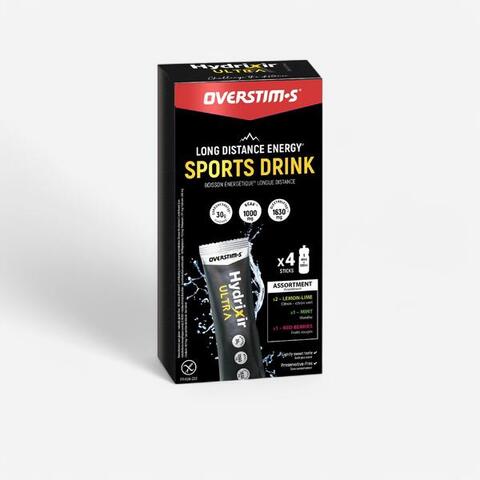 Mix Boisson énergétique en poudre, Hydrixir Ultra 4 sticks OVERSTIM.S ...