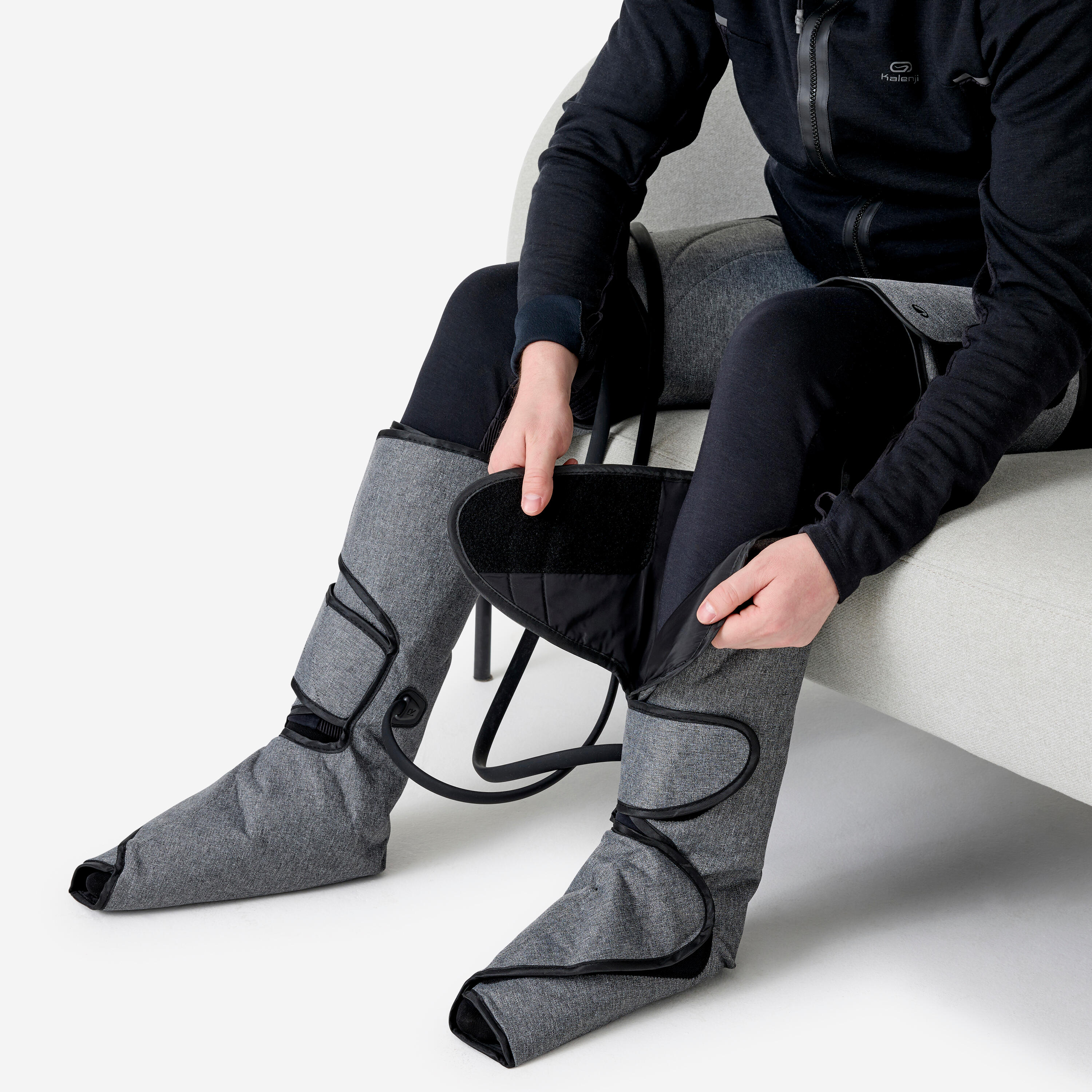Adjustable compression boots - 3 programmes - Decathlon