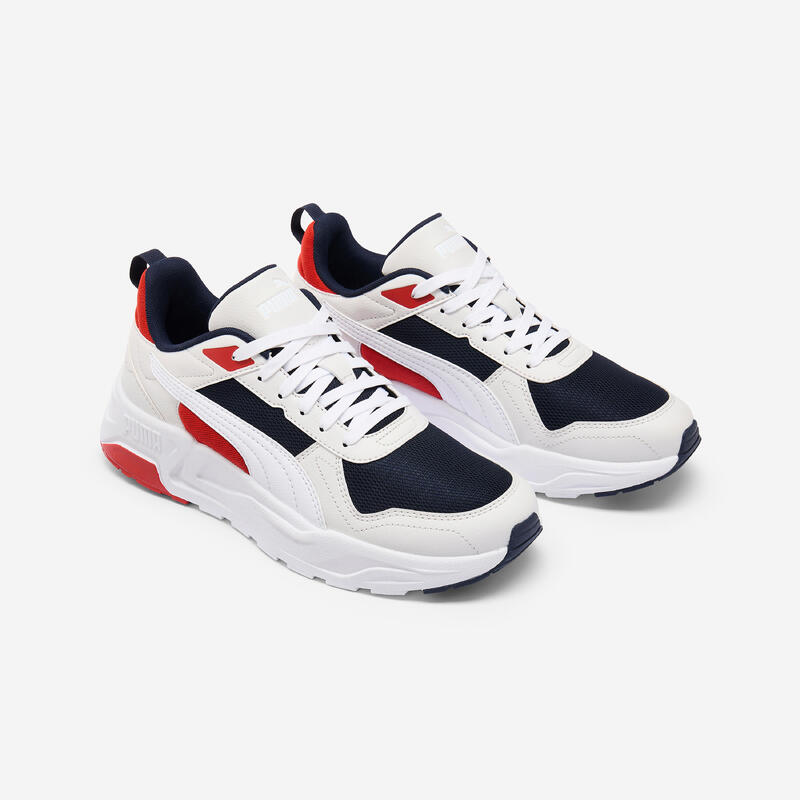 Baskets de marche Homme, Trinity Lite, blanc et rouge PUMA | Decathlon