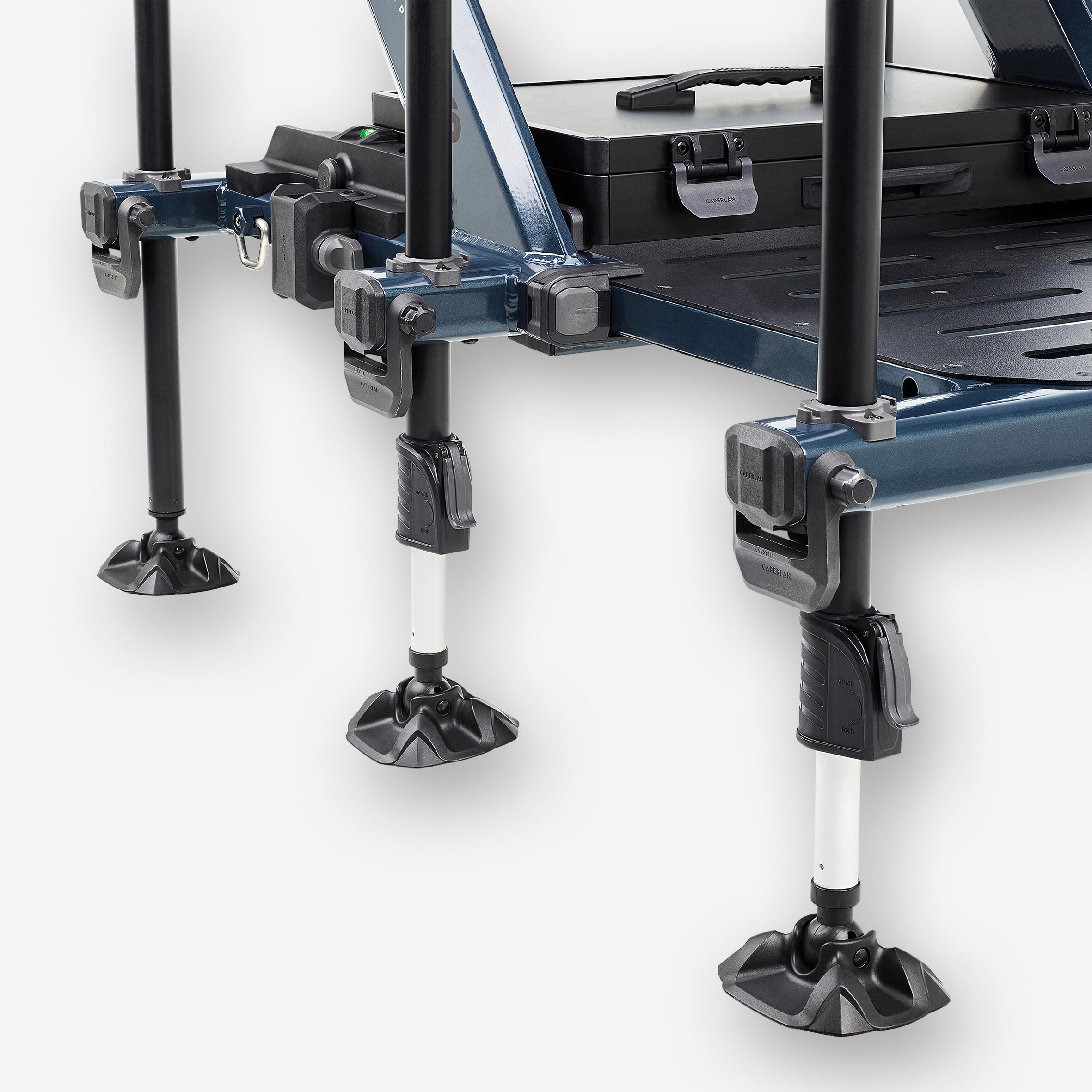Angelstation CSB D25 Comp Stipp- und Feederangeln schwarz - Decathlon