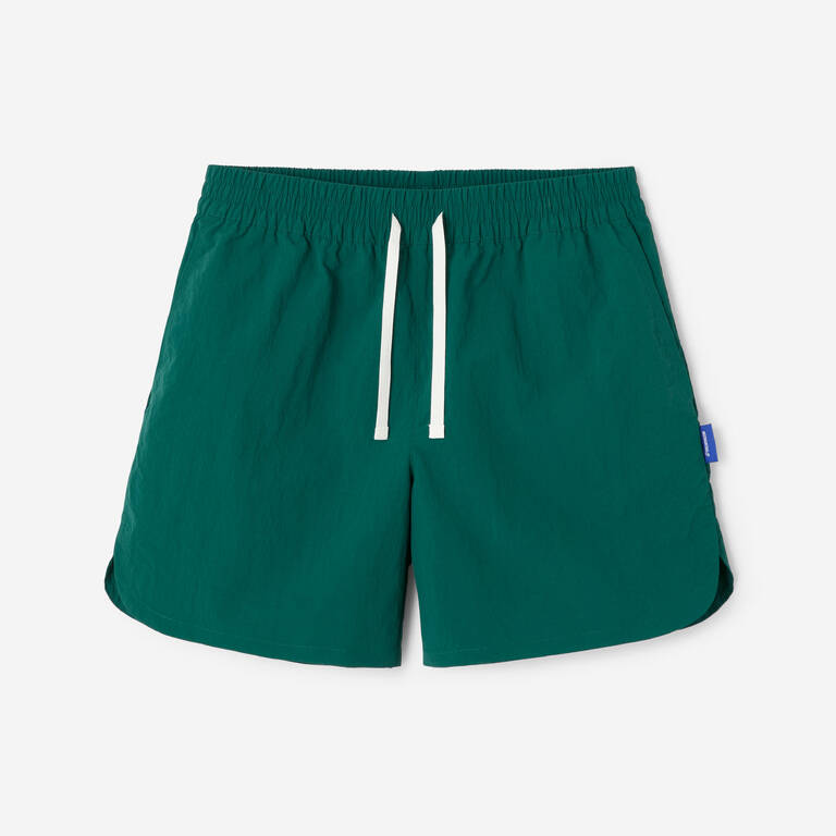 Men's canvas shorts, Elementals, Green - Decathlon