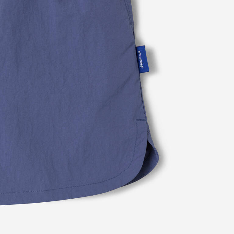 Men's canvas shorts, Elementals, Blue - Decathlon