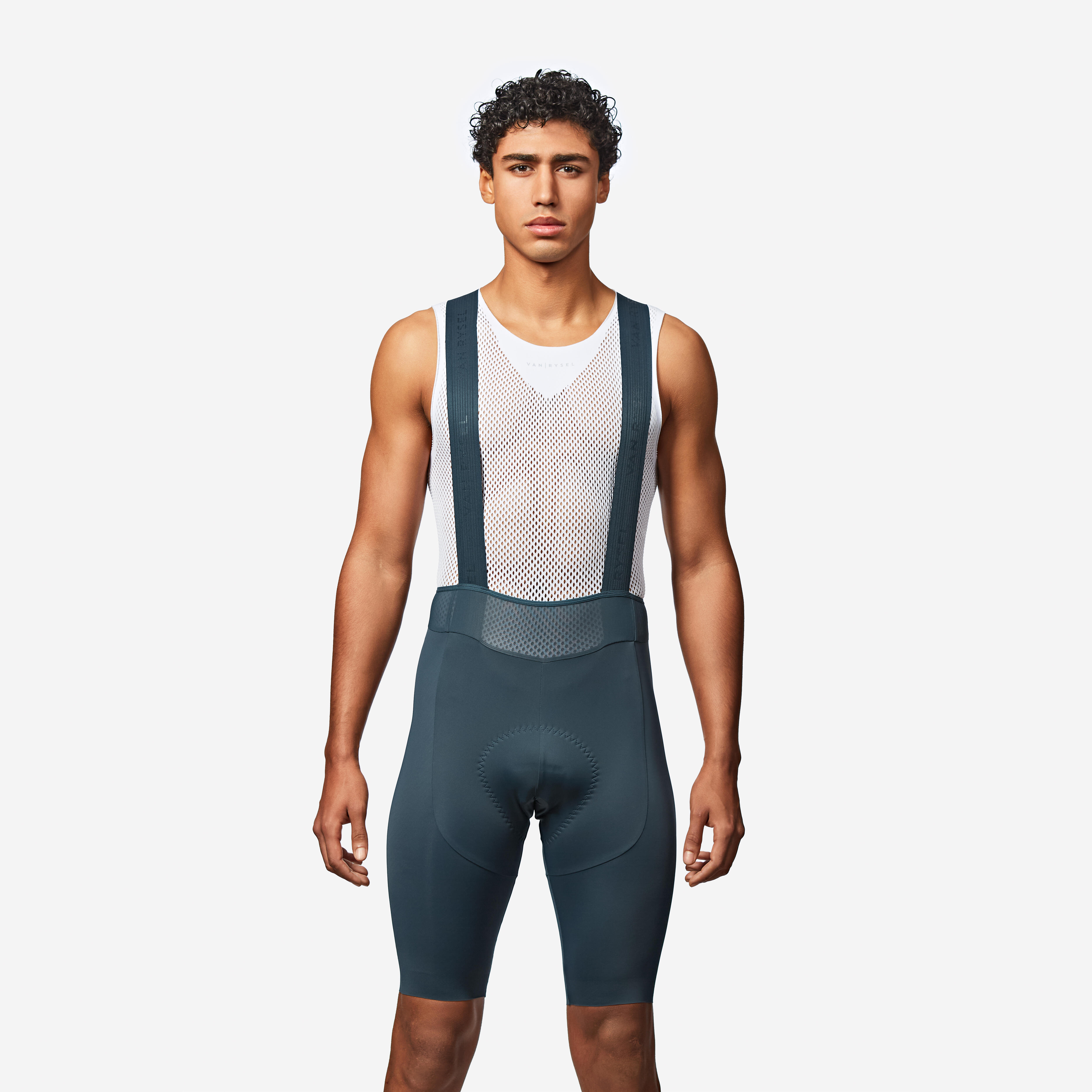 Vīriešu vasaras šosejas riteņbraukšanas šorti “RCR R 4”, zaļi - Decathlon