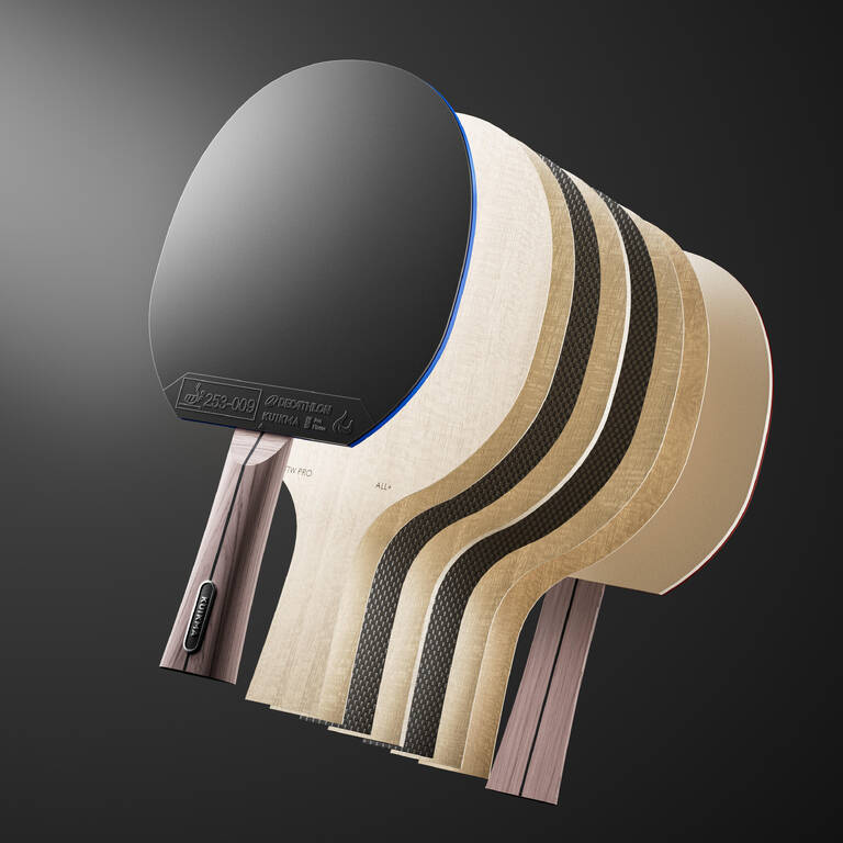 Table Tennis ITTF Club High-Level Bat TTR 990* Pro Spin 9* - Decathlon