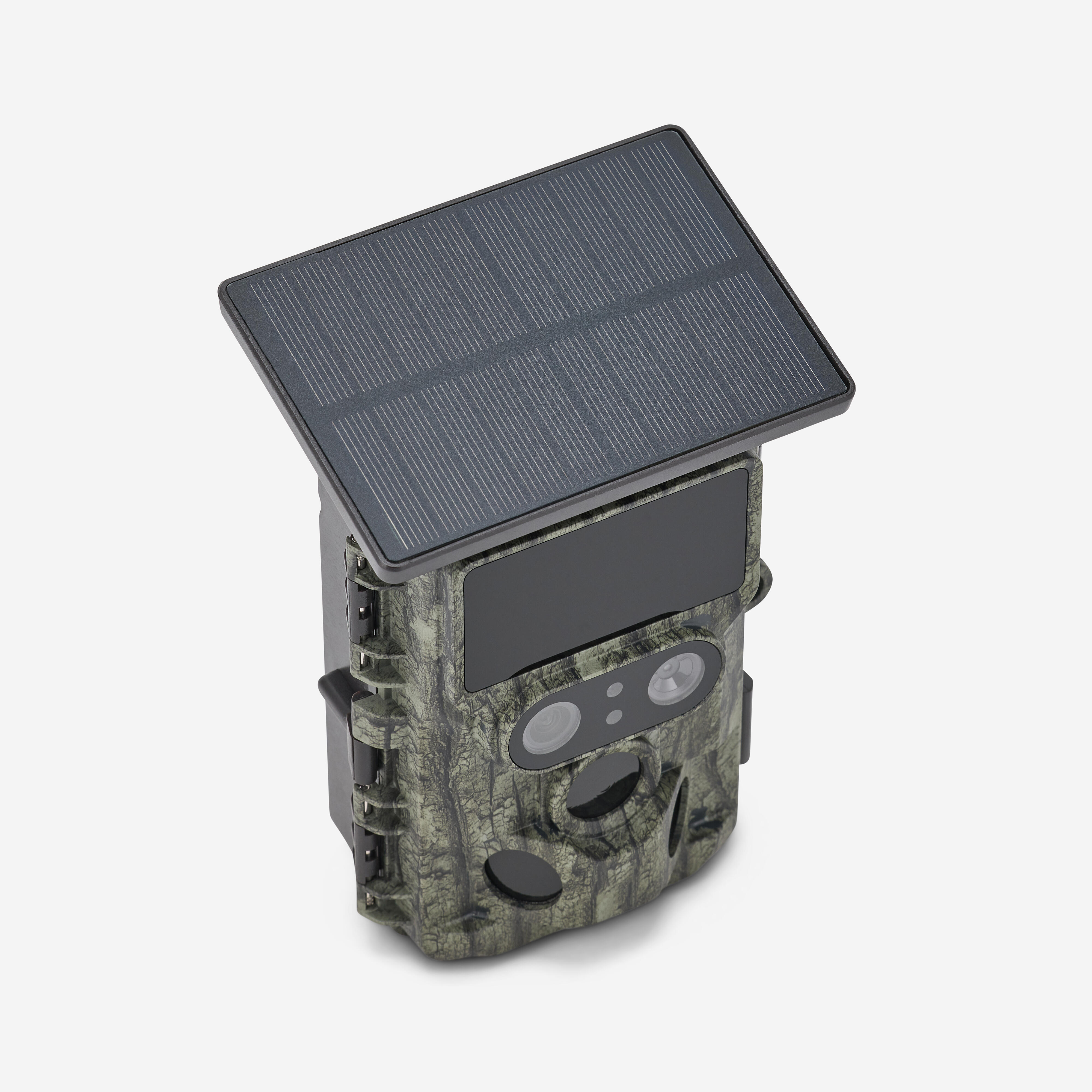 Wildkamera Foto und Video PIE 1073 integriertes Solarmodul - Decathlon