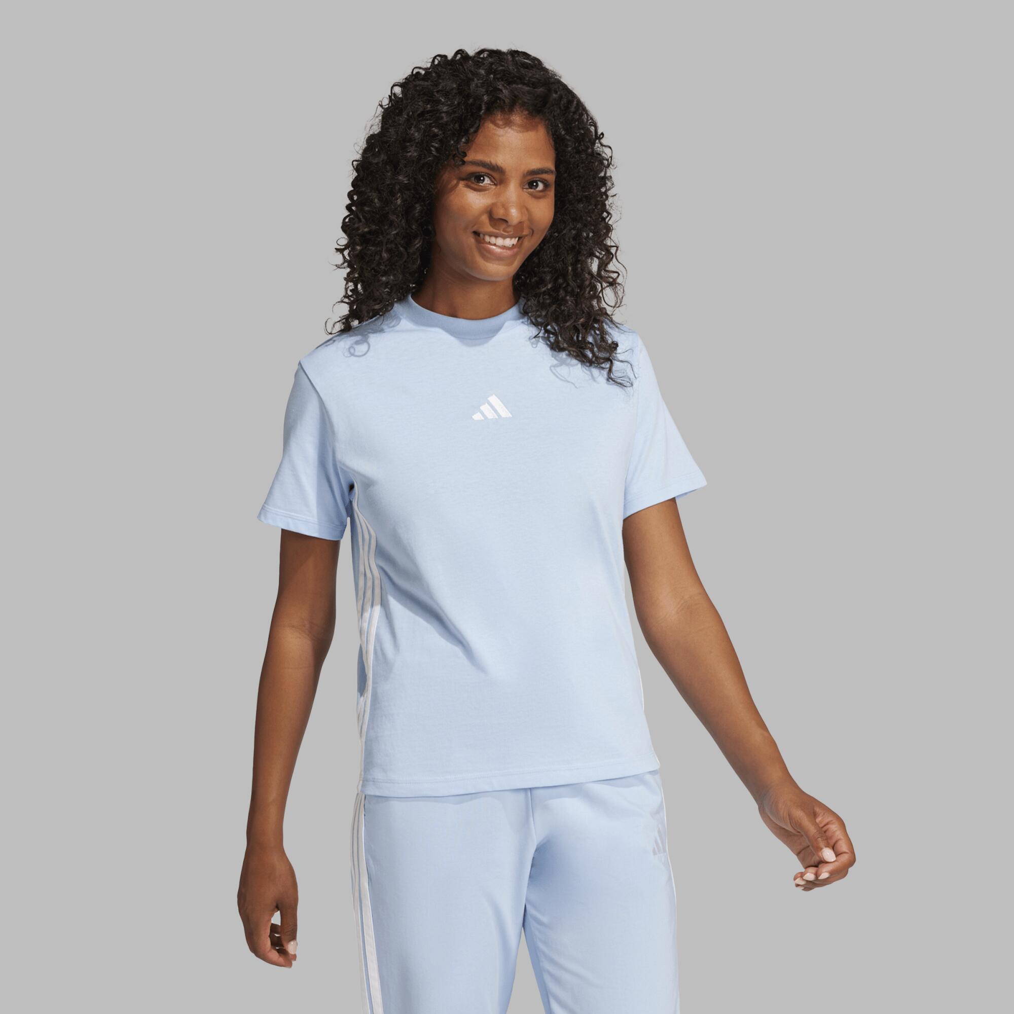 Women's Fitness T-Shirt - Light Blue ADIDAS | Decathlon