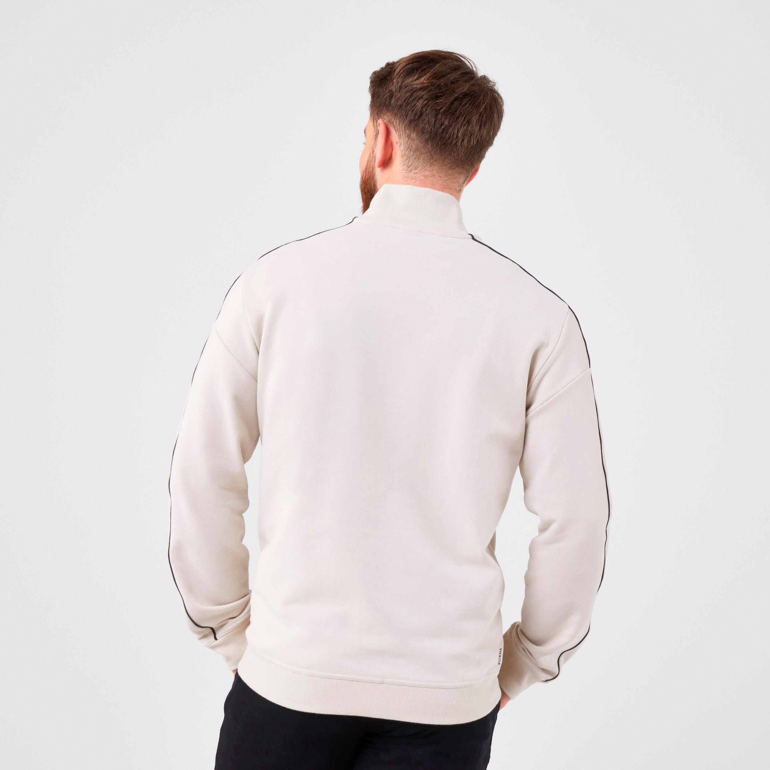 Men's Tennis Jacket Soft - Beige | Decathlon