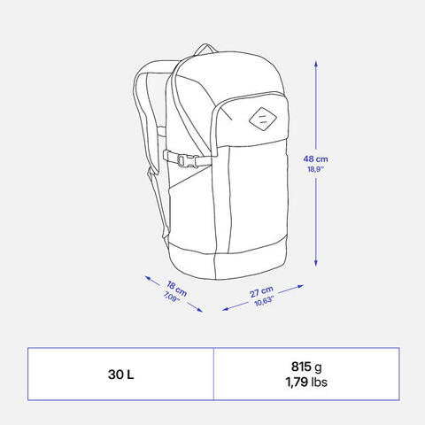 Plecak turystyczny Quechua Arpenaz NH500 30 litrów QUECHUA | Decathlon