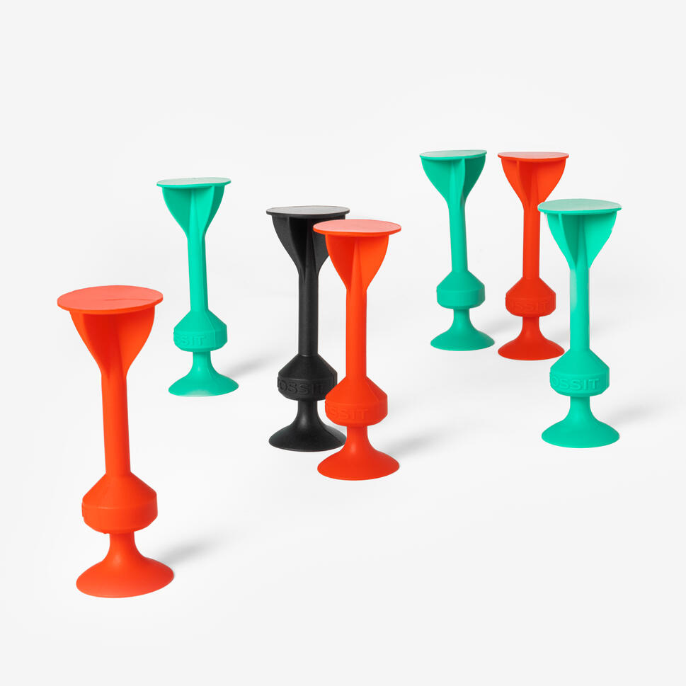 Jeu Tossit original rouge cyan TOSSIT | Decathlon