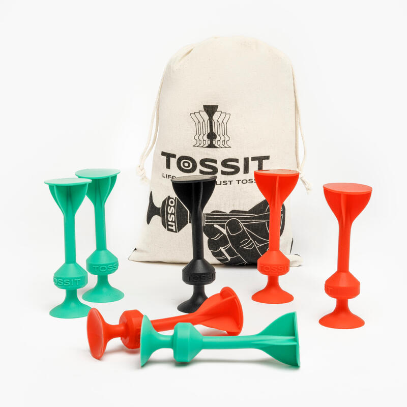 Jeu Tossit original rouge cyan TOSSIT | Decathlon