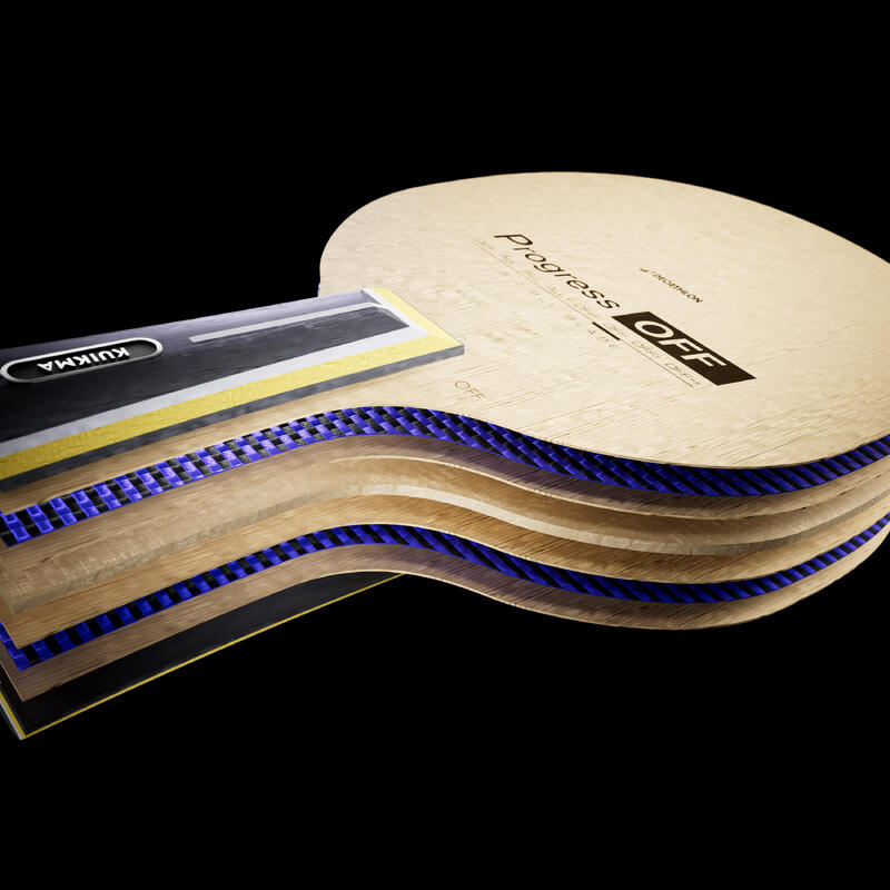 Dřevěná pálka na stolní tenis TTW Progress Off KUIKMA - Decathlon