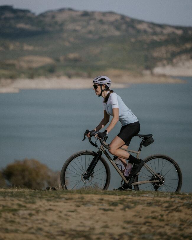 Microshift SWORD 1x10v, GRVL AF gravel bike - Brown VAN RYSEL | Decathlon