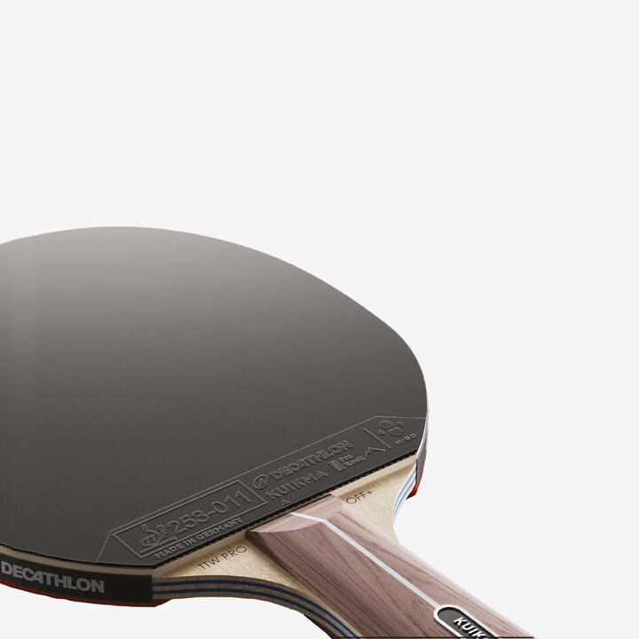 Revêtement raquette de tennis de table, TTRB Pro Rock Black ITTF ...