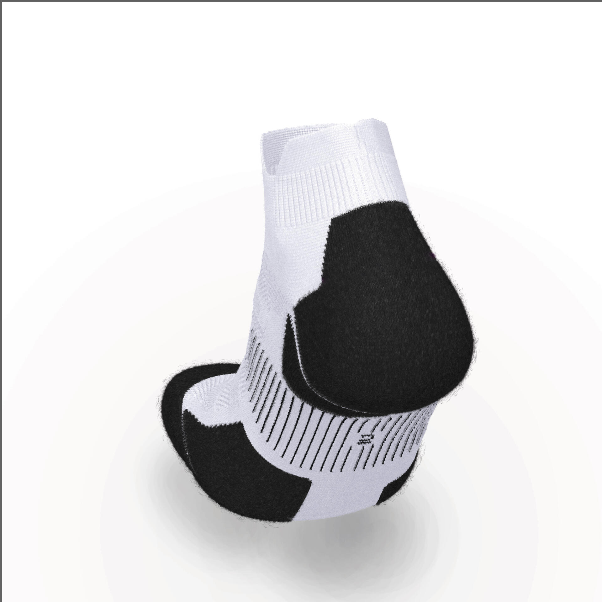RUN900 INVISIBLE FINE RUNNING SOCKS - WHITE