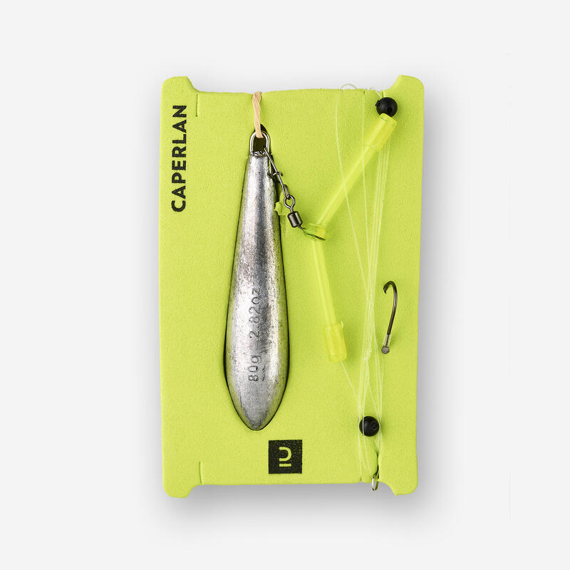 CAPERLAN - MONTURĂ PESCUIT SURFCASTING LEST CULISANT 80g | Decathlon