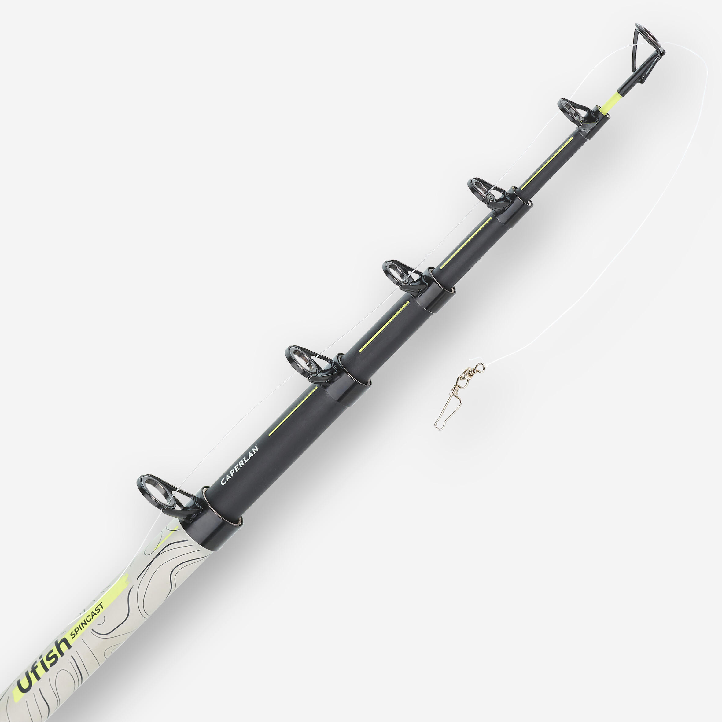 UFISH SPINCAST fishing rod discovery kit CAPERLAN | Decathlon