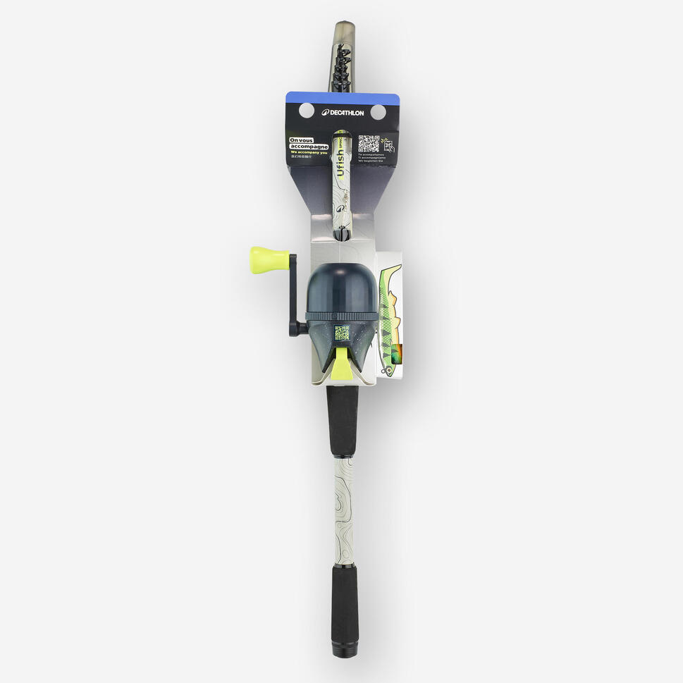 Canne à pêche UFISH SPINCAST kit découverte CAPERLAN | Decathlon