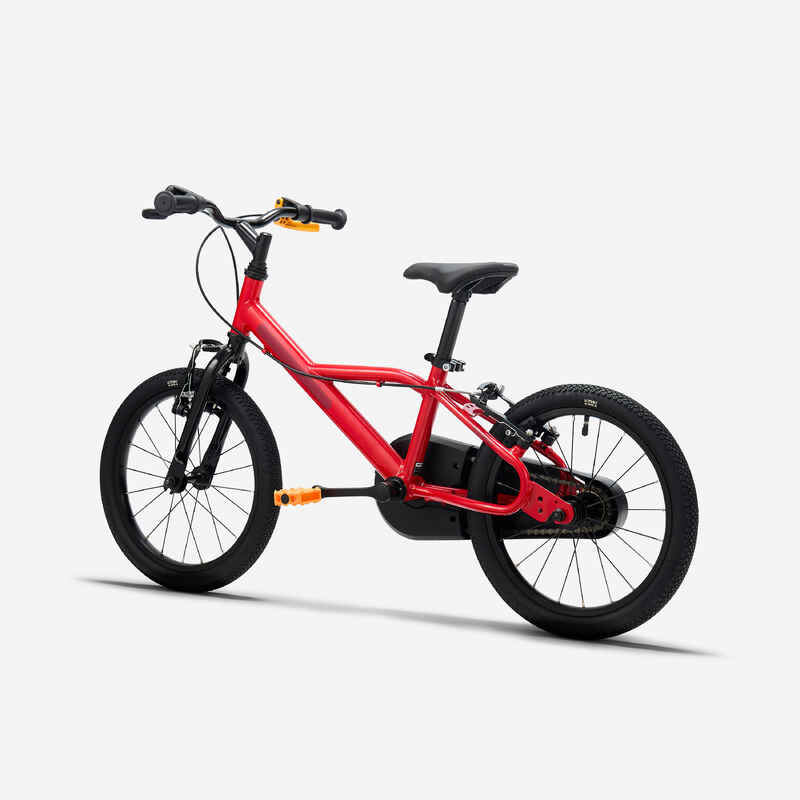 Kid's bike 16" 4-6 years, DISCOVER 100 Red - Decathlon