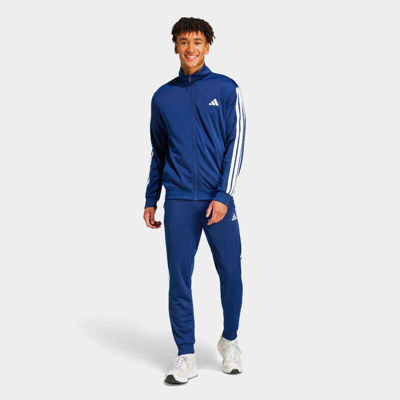 Men's Fitness Tracksuit - Blue - Decathlon