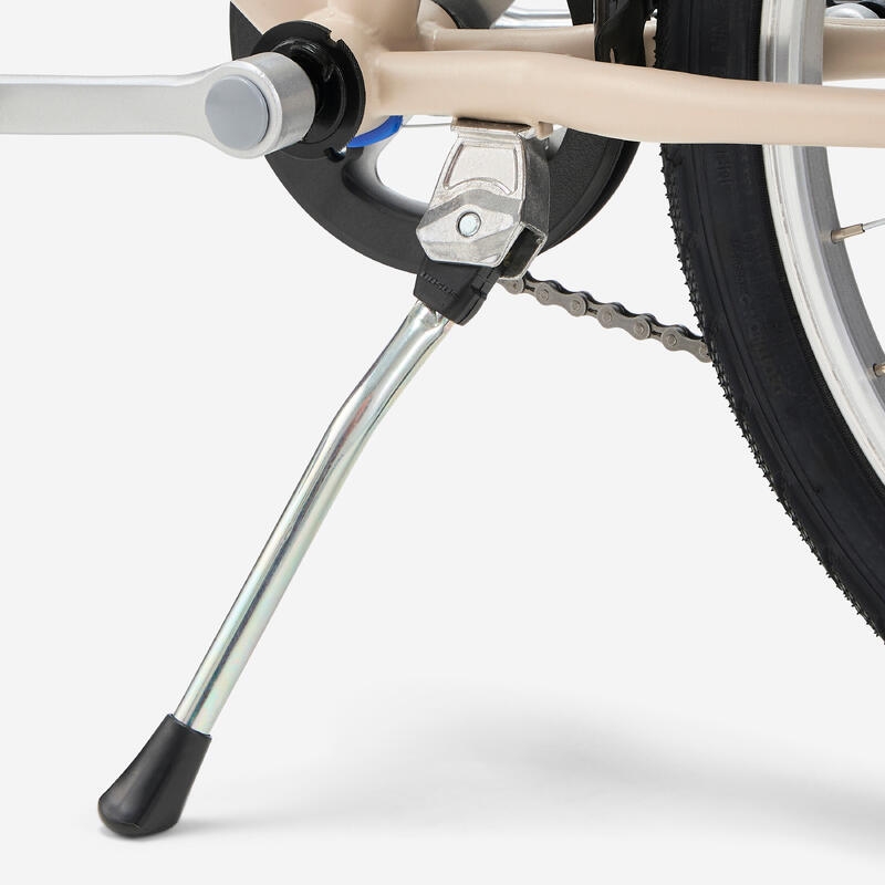 BTWIN - Bicicletă polivalentă 20" 6-9 ani Riverside 500 Bej Copii ...