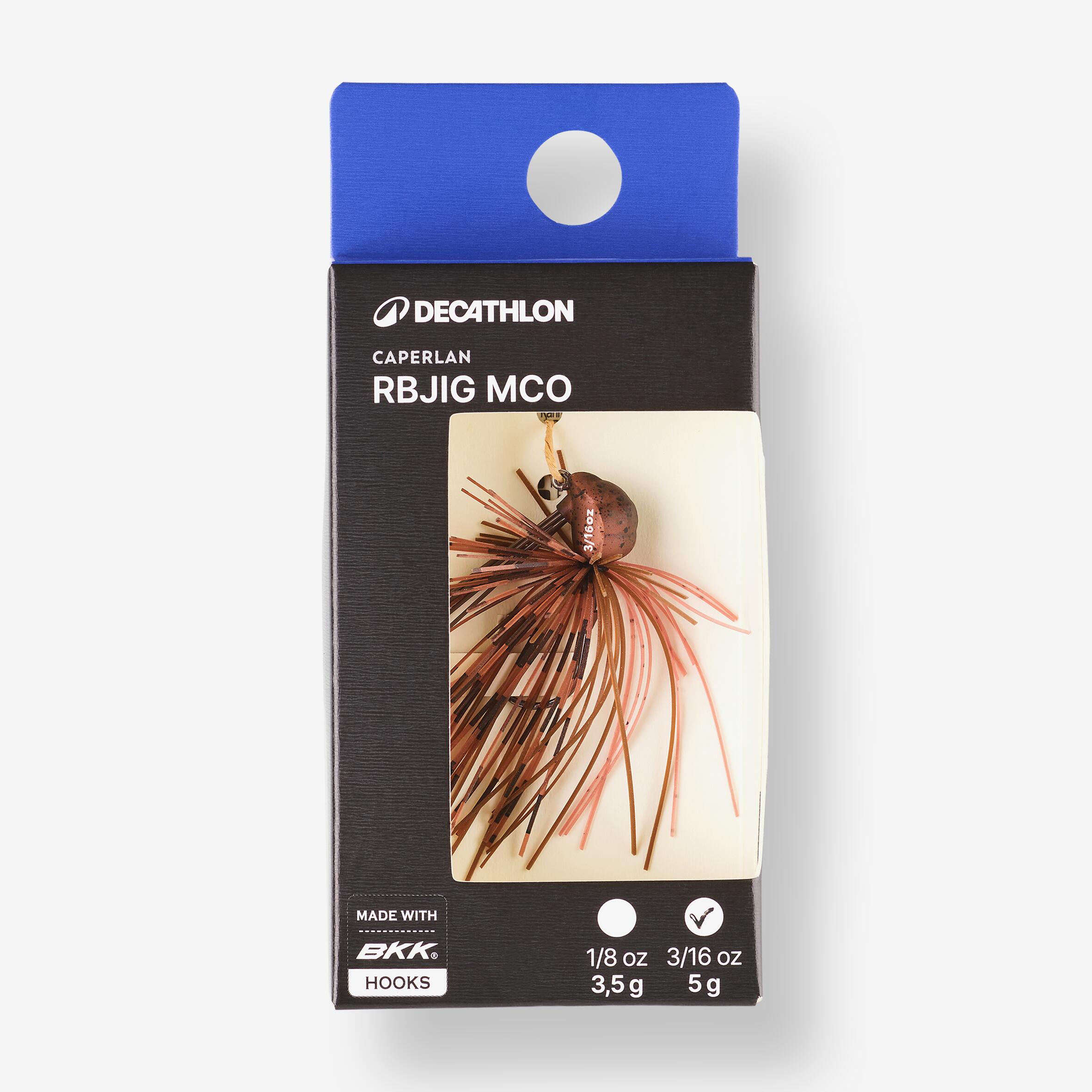 FISHING LURE PERCH & TROUT TUNGSTEN MICRO RUBBER JIG NATURAL CRAW ...