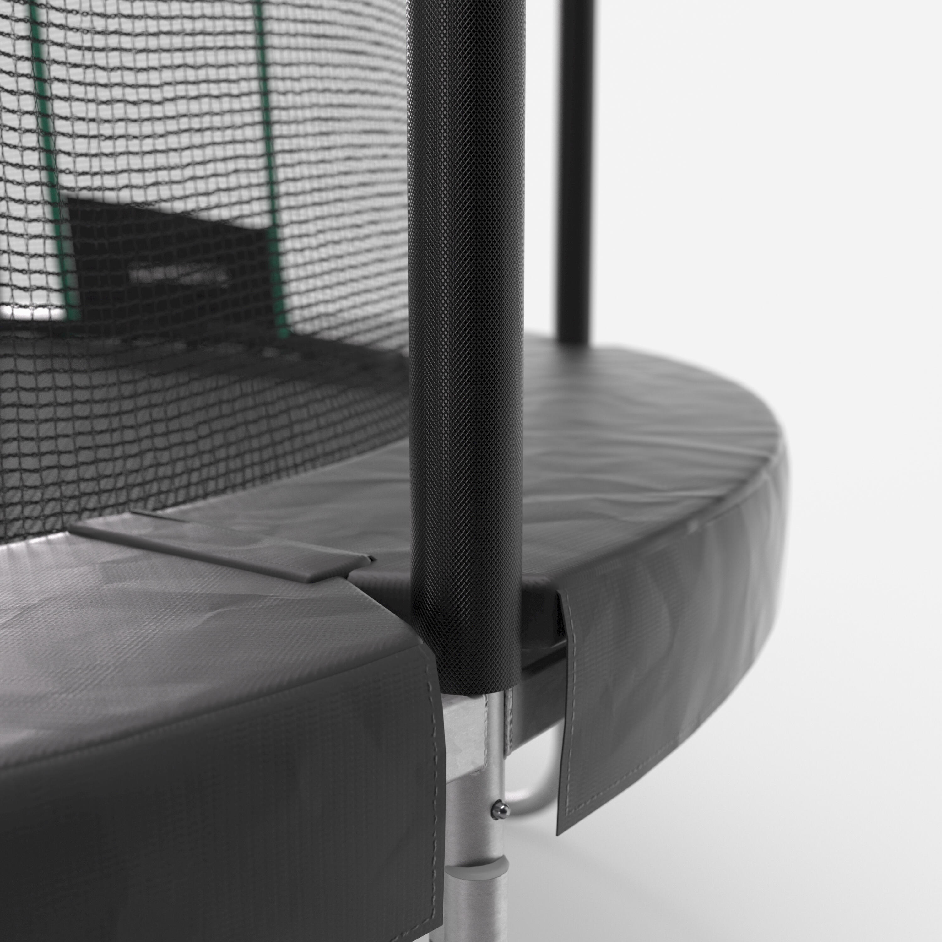 Trampoline 240 with Netting - Tool-Free Design - Decathlon