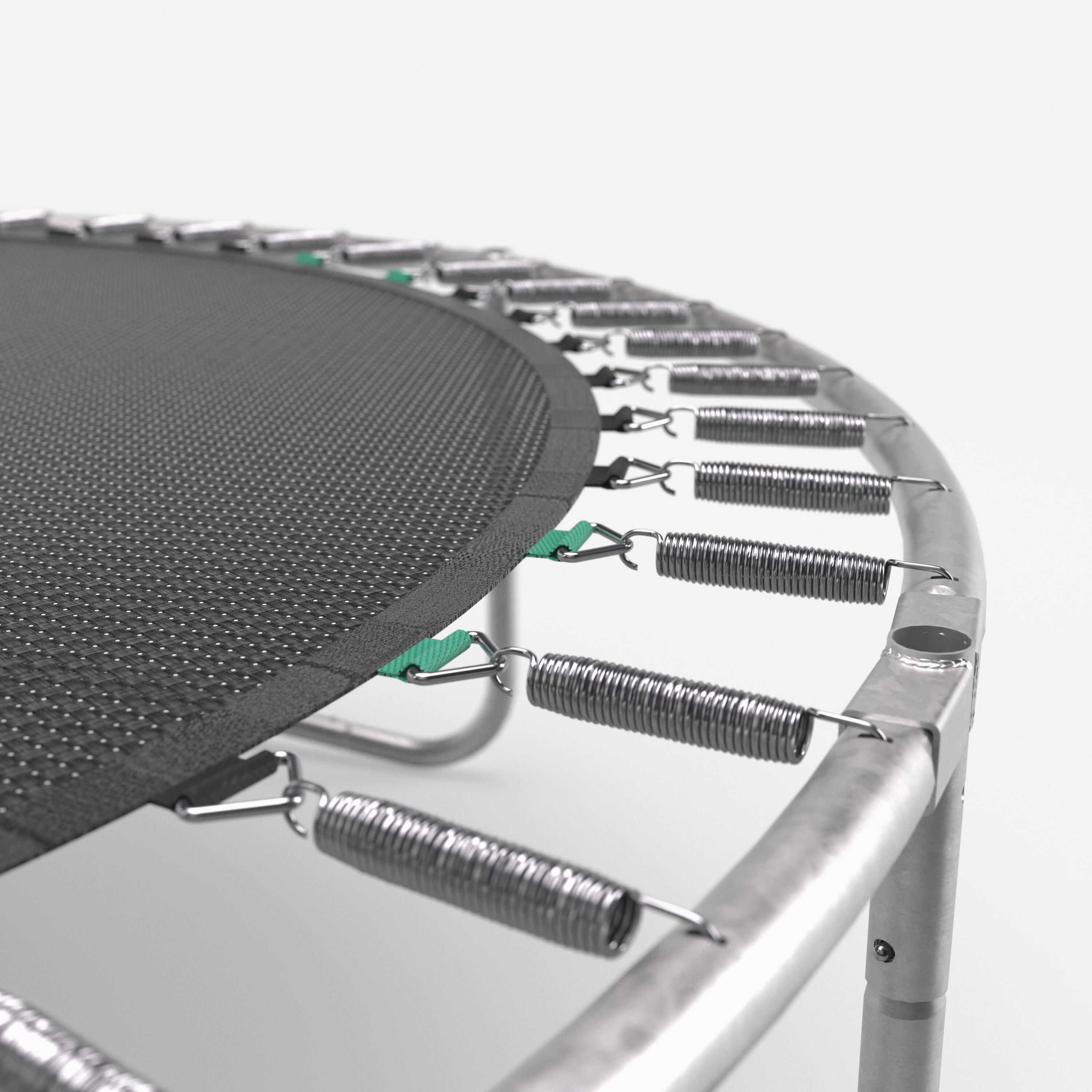 Trampoline 240 with Netting - Tool-Free Design - Decathlon