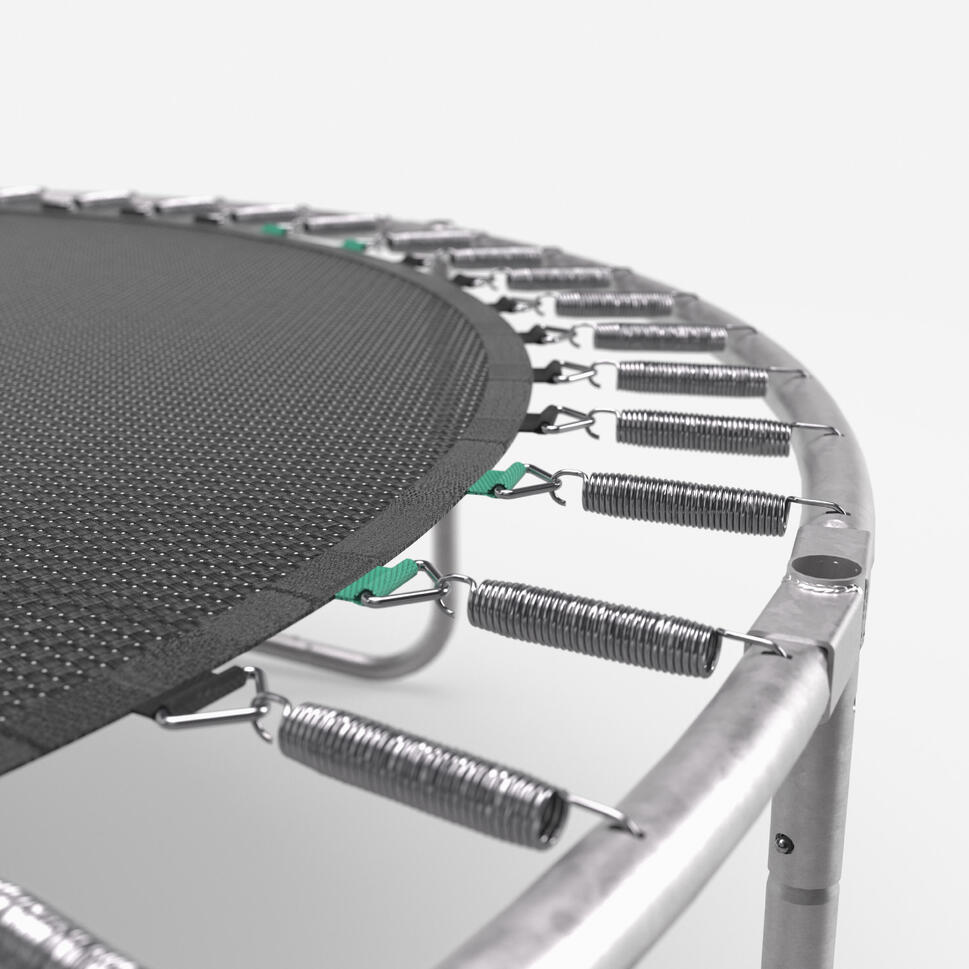 Trampoline 240 avec filet de protection - montage sans outil DOMYOS ...