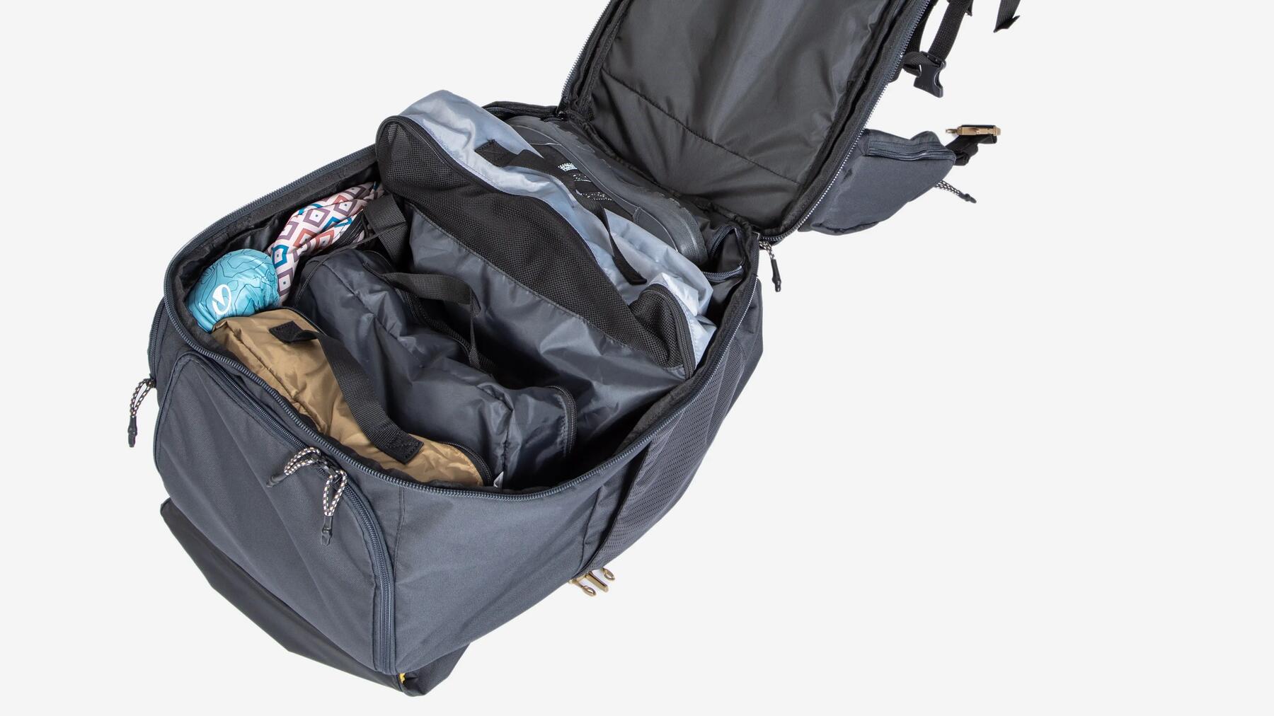 Hoeveel liter moet mijn backpack zijn?